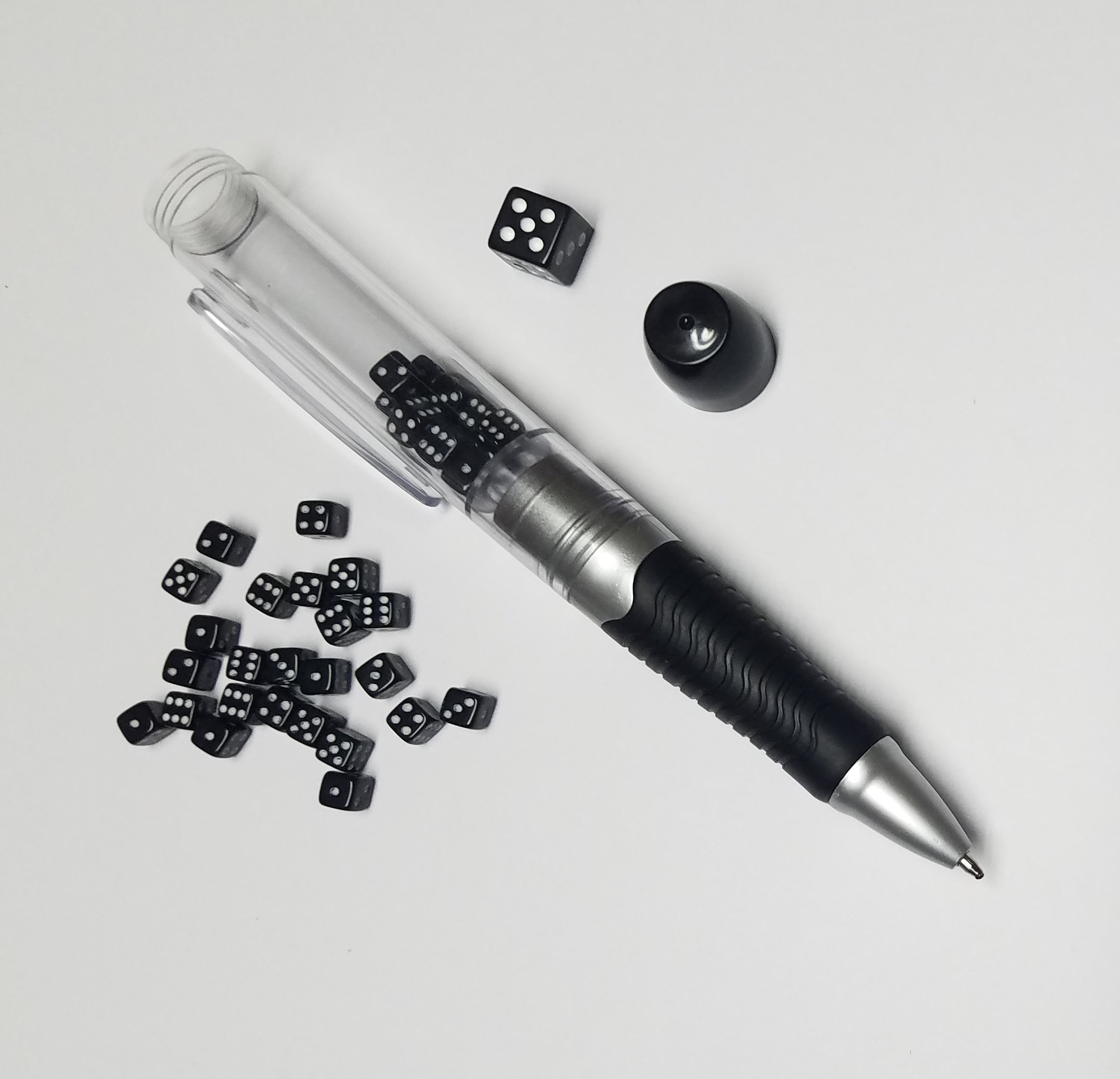 The Dice Pen With 5mm Mini Dice very Small | Etsy