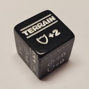 5x Battletech Stats and Special Movement Modifier Dice for Terrain +1 ...