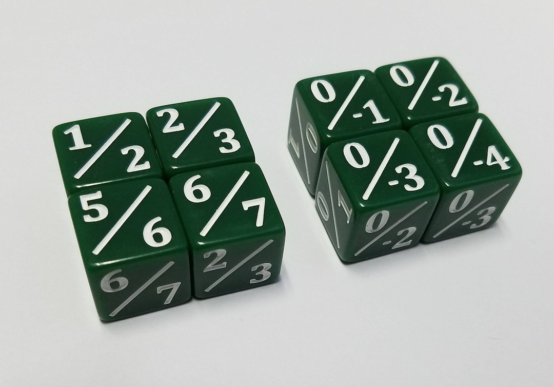 Wall of Roots & Tarmogoyf Dice Combo Pack for Magic: the Gathering (8 ...