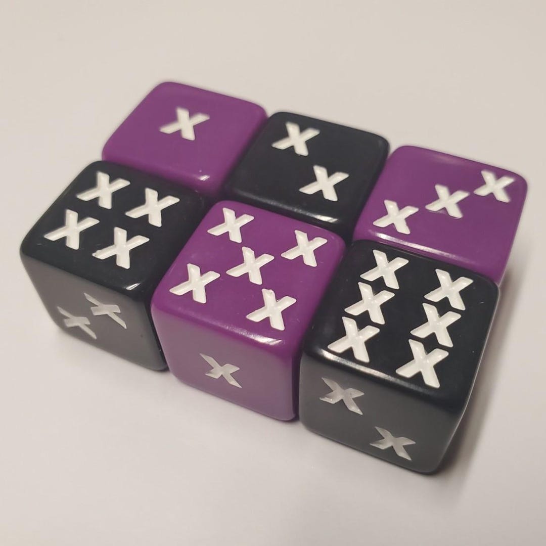 The Original X Dice: Unique Fun 6 Sided Dice to Add to Your Favorite ...