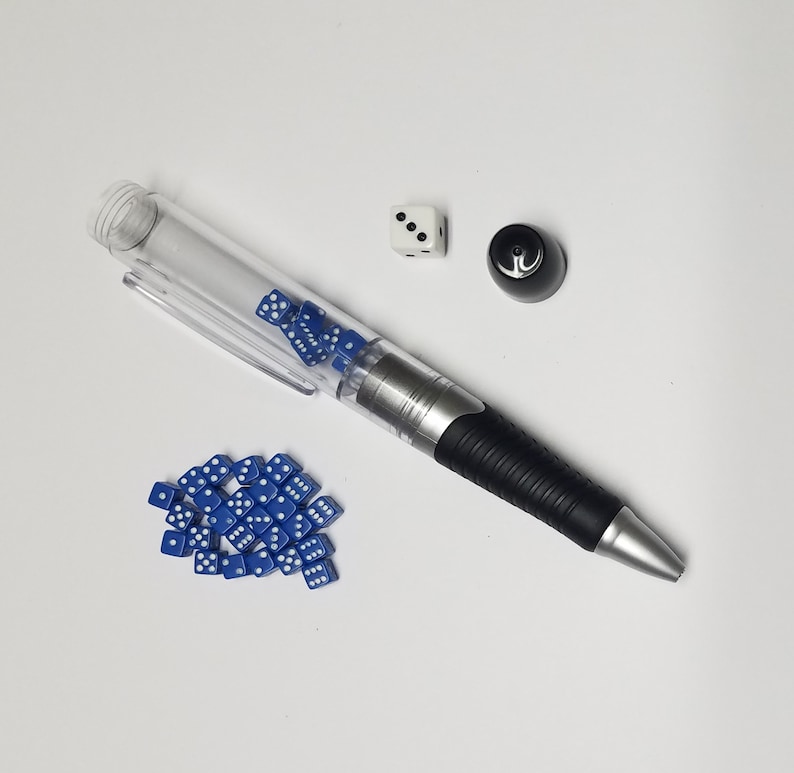 The Dice Pen With 5mm Mini Dice very Small - Etsy
