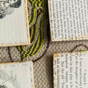 Wedding Table Numbers, Vintage Book Page Table Numbers, Literature ...