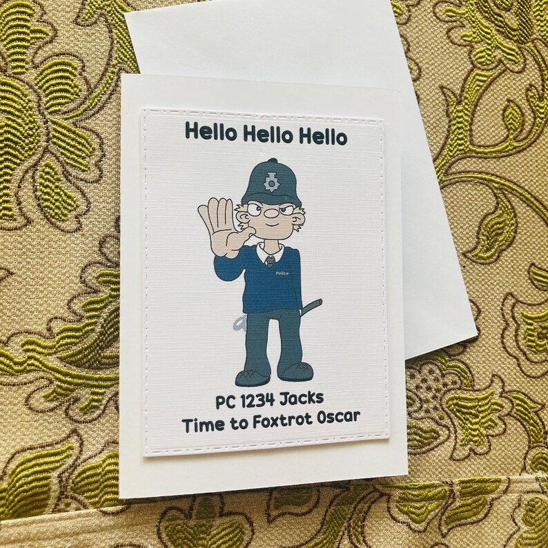 Police Card Personalised New Job Card Congratulations Card - Etsy