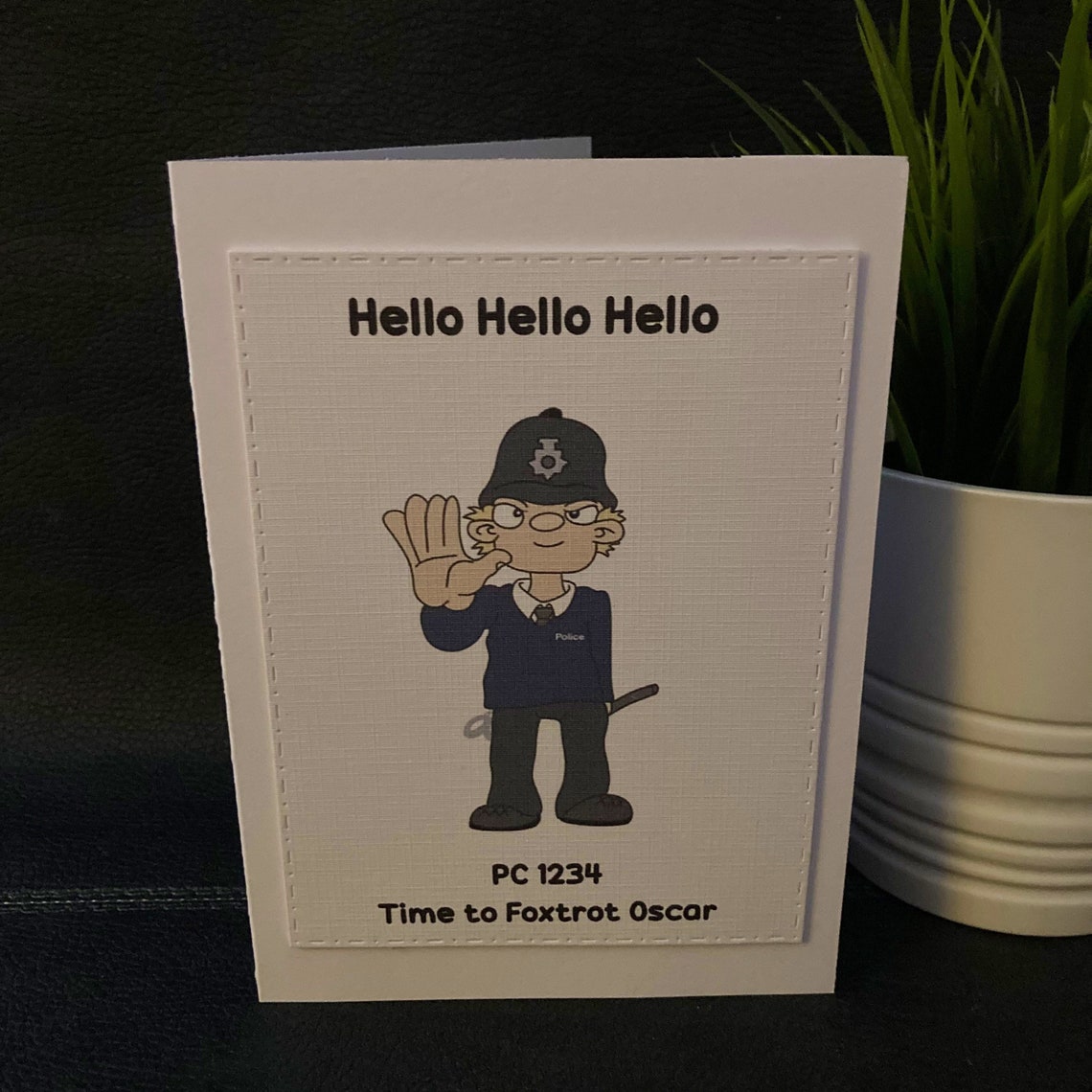 Police Card Personalised New Job Card Congratulations Card - Etsy