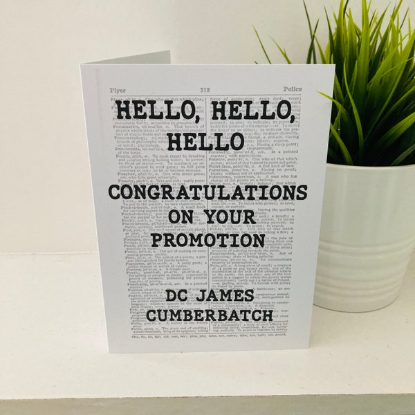 Police Officer Promotion Congratulations - Etsy