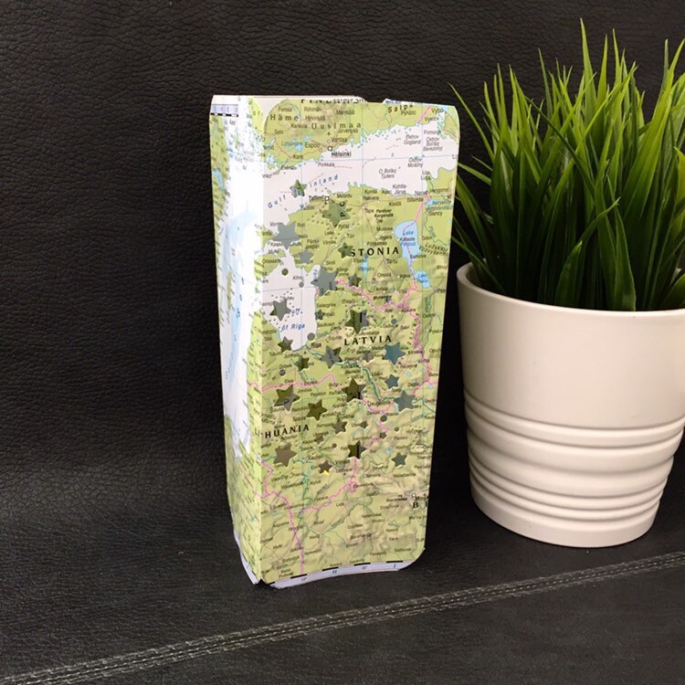 Paper Lanterns Wedding Decor World Map Luminaries New Home - Etsy