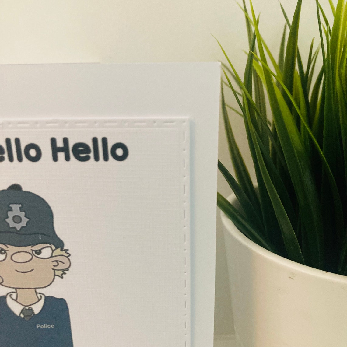 Personalised 3D Police Card Police Promotion New Job - Etsy