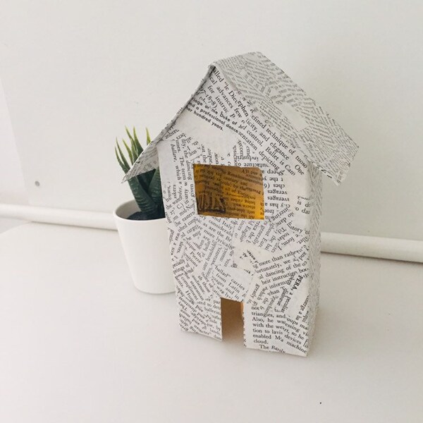 Paper Mache Houses - Etsy
