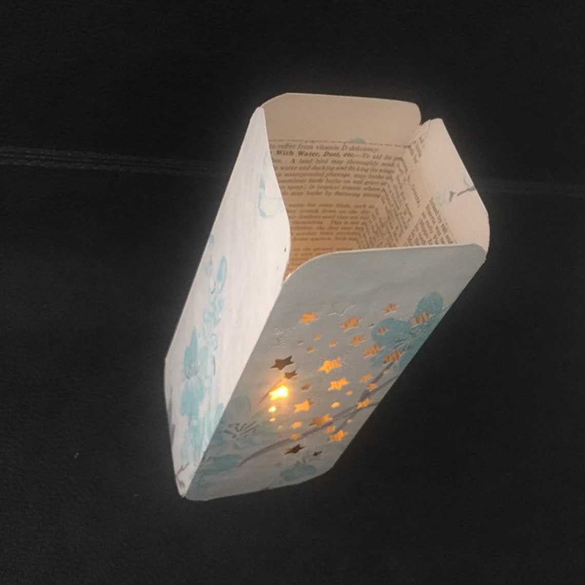 Book Paper Luminary Party Luminary Book Themed Gifts | Etsy