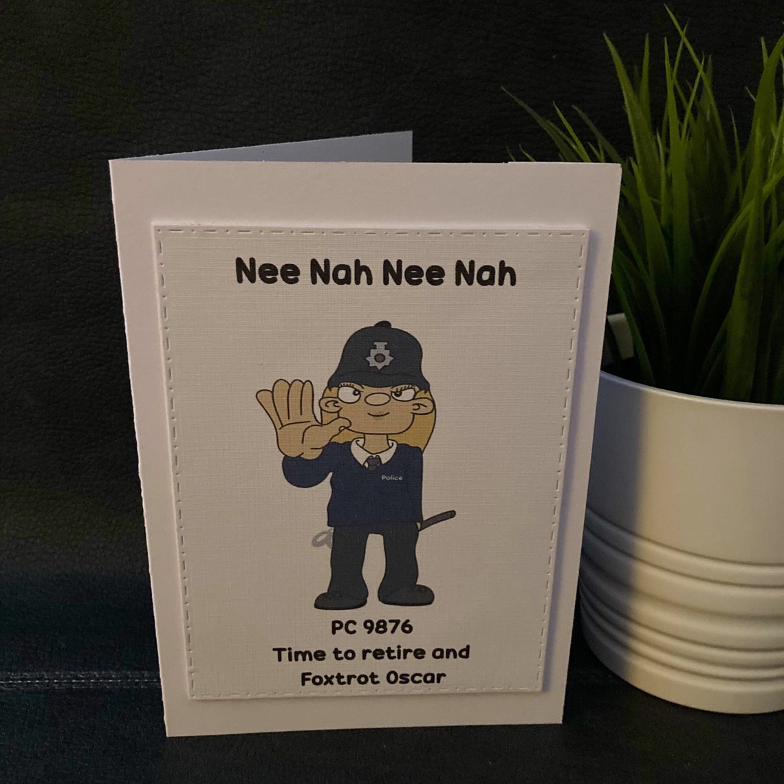 Police Card Personalised New Job Card Congratulations Card - Etsy