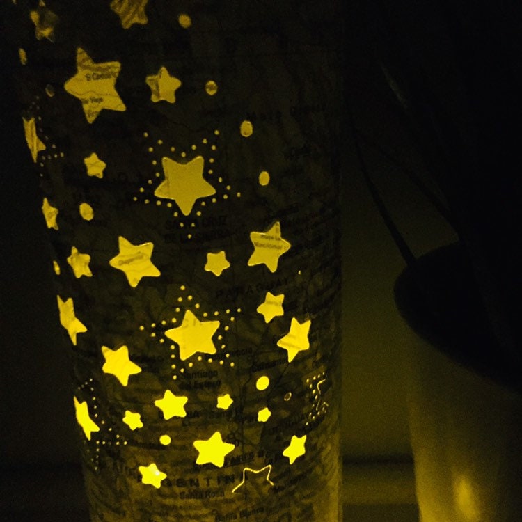 Map Themed Paper Lantern Gift Map Art Luminary Gift Map - Etsy UK