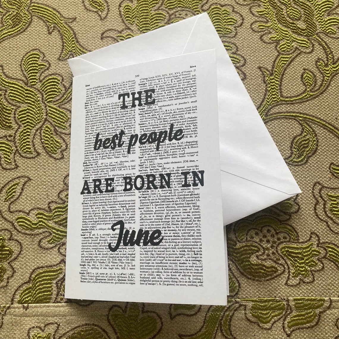 June Birthday Card, for Bestie, Friend Card, Funny Birthday Card for ...