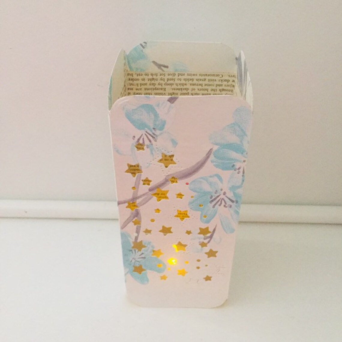 Book Paper Luminary Party Luminary Book Themed Gifts | Etsy