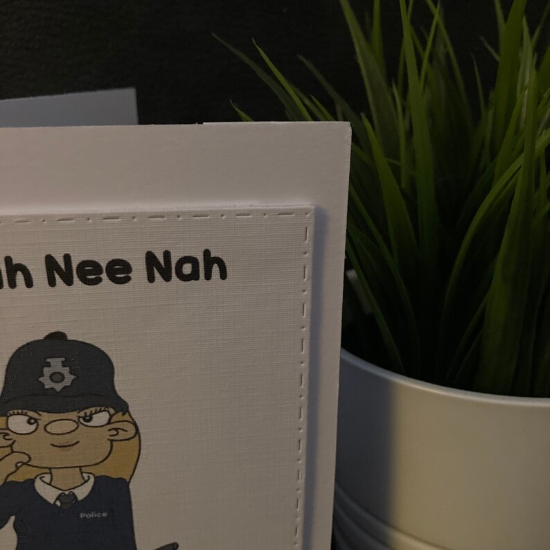 Personalised 3D Police Card Police Promotion New Job - Etsy