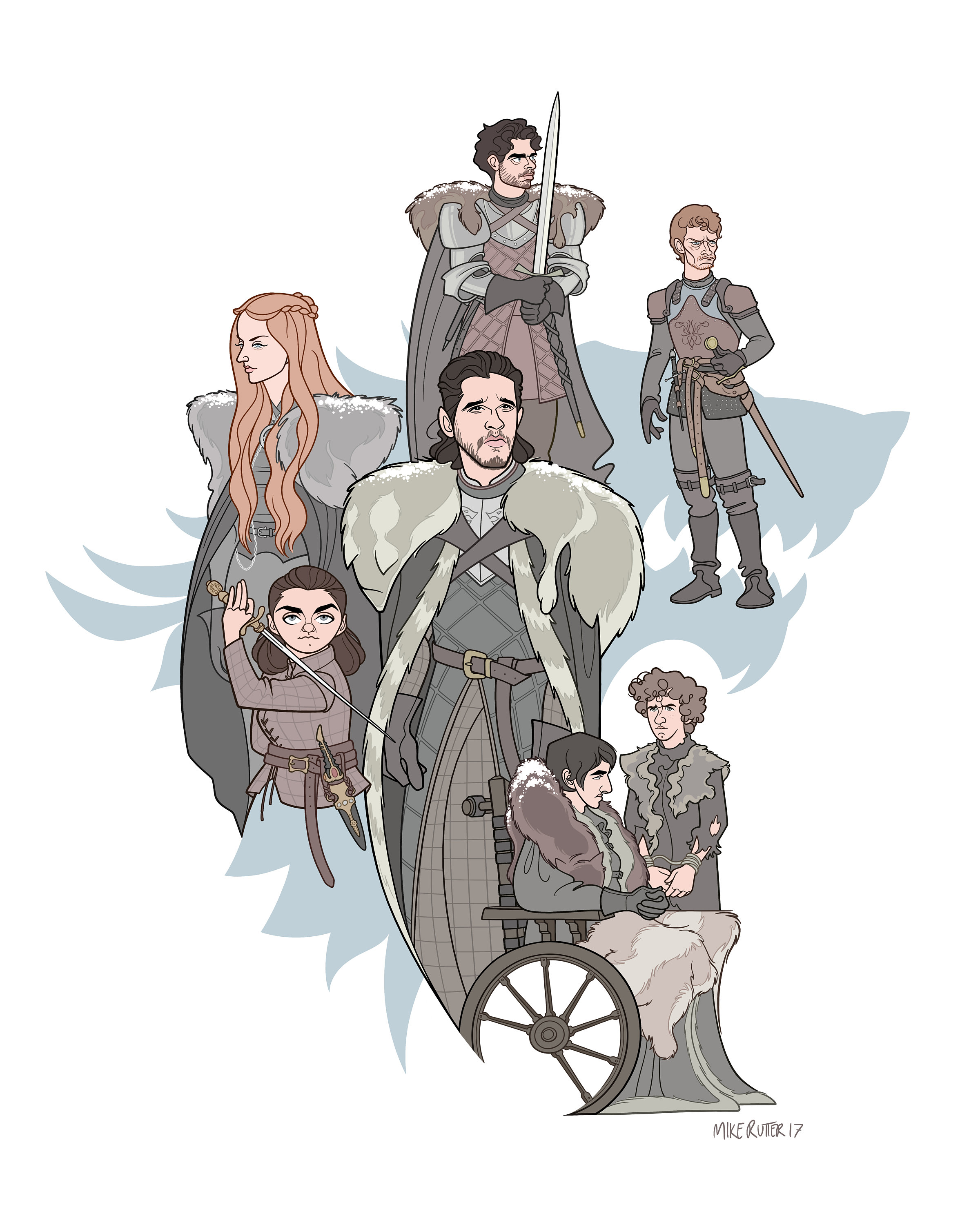 Catelyn Stark Fan Art