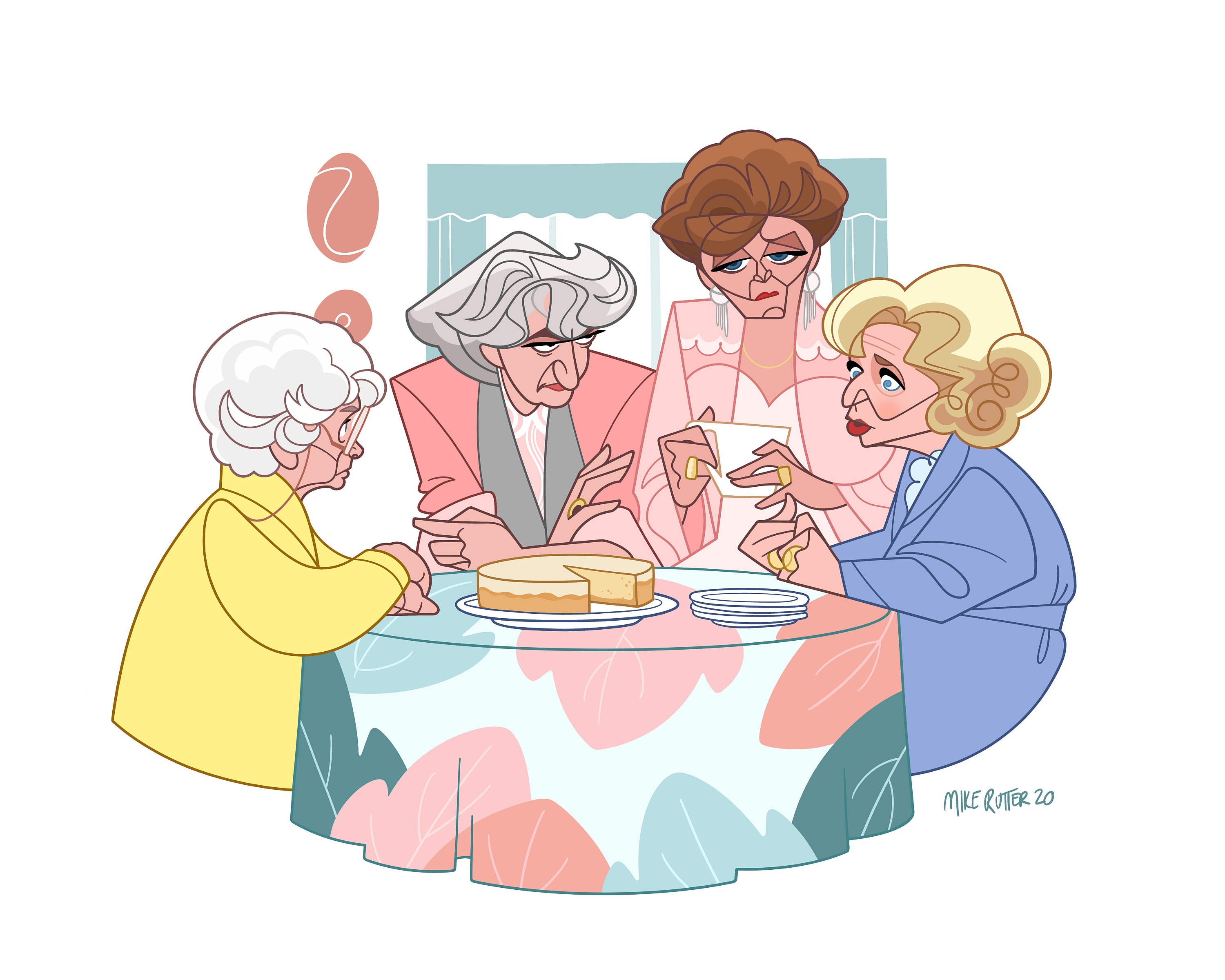 Golden Girls TV Show Print - Etsy
