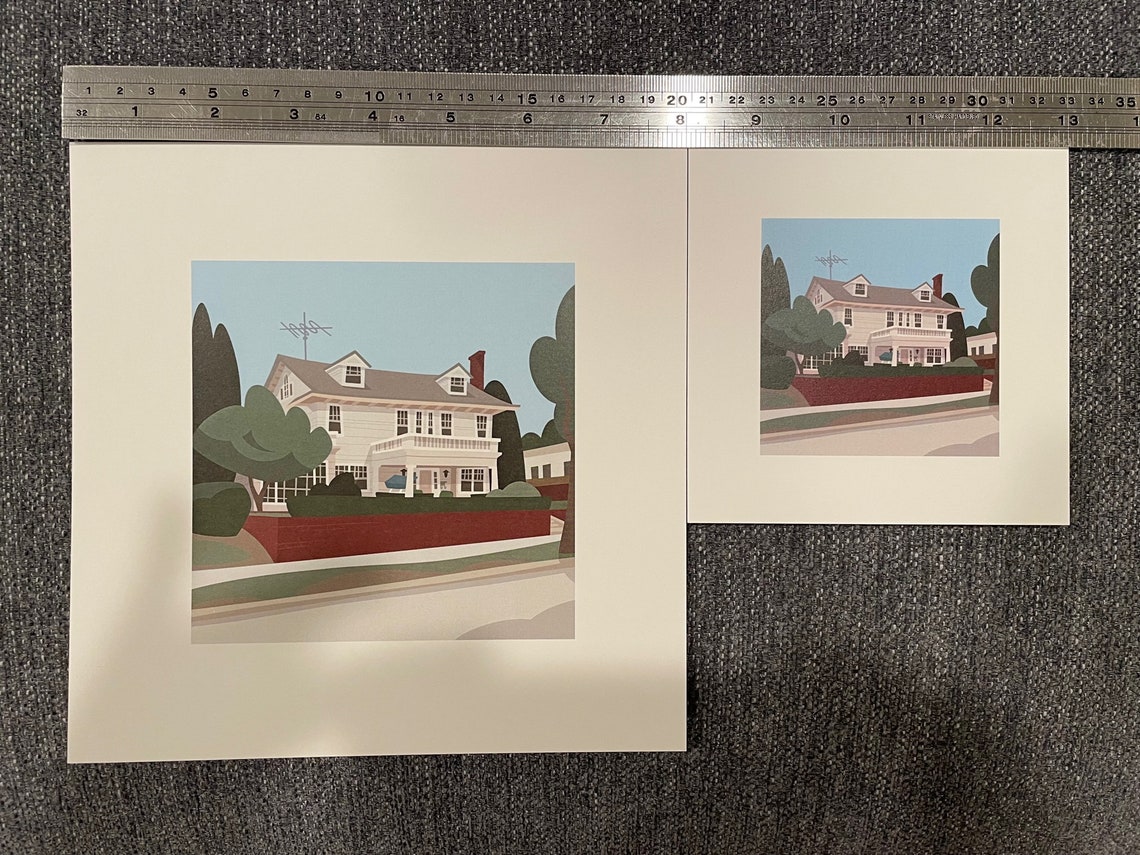 TV Home Happy Days cunningham House Digital Print - Etsy