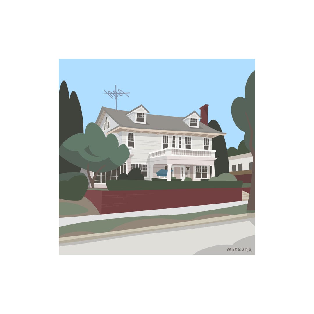 TV Home - Happy Days (cunningham House) Print - Etsy