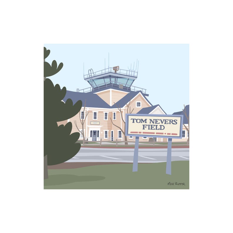 TV Home - Wings (tom Nevers Field / Sandpiper Air) Print - Etsy