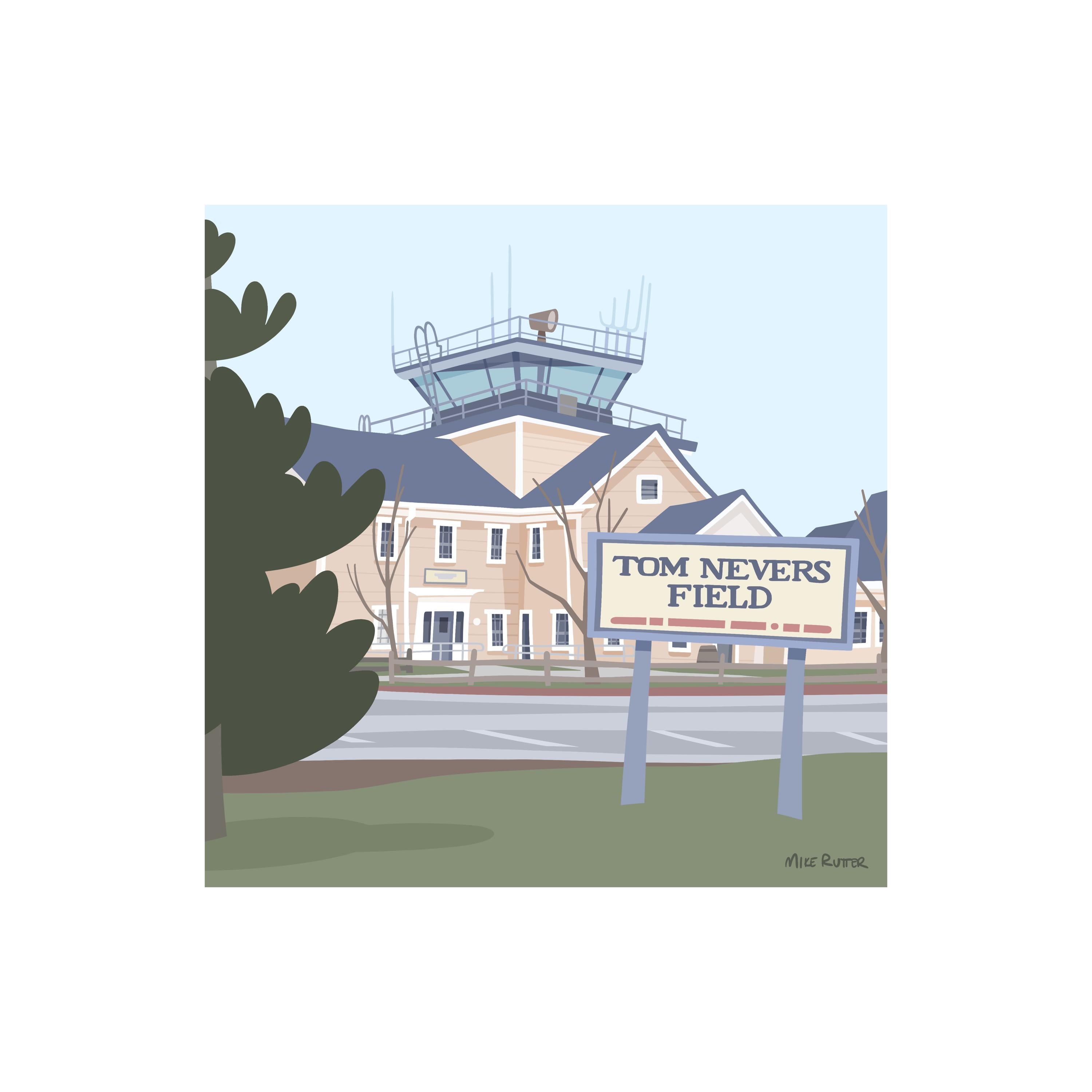 TV Home - Wings (tom Nevers Field / Sandpiper Air) Print - Etsy