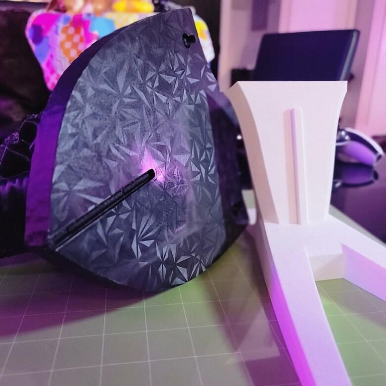 3D Printed Dragon Controller Stand - Fantasy Wall Decor & Headphone ...