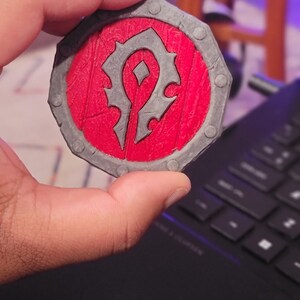 World of Warcraft 3D Printed Magnets || Horde and Alliance Shields - Etsy