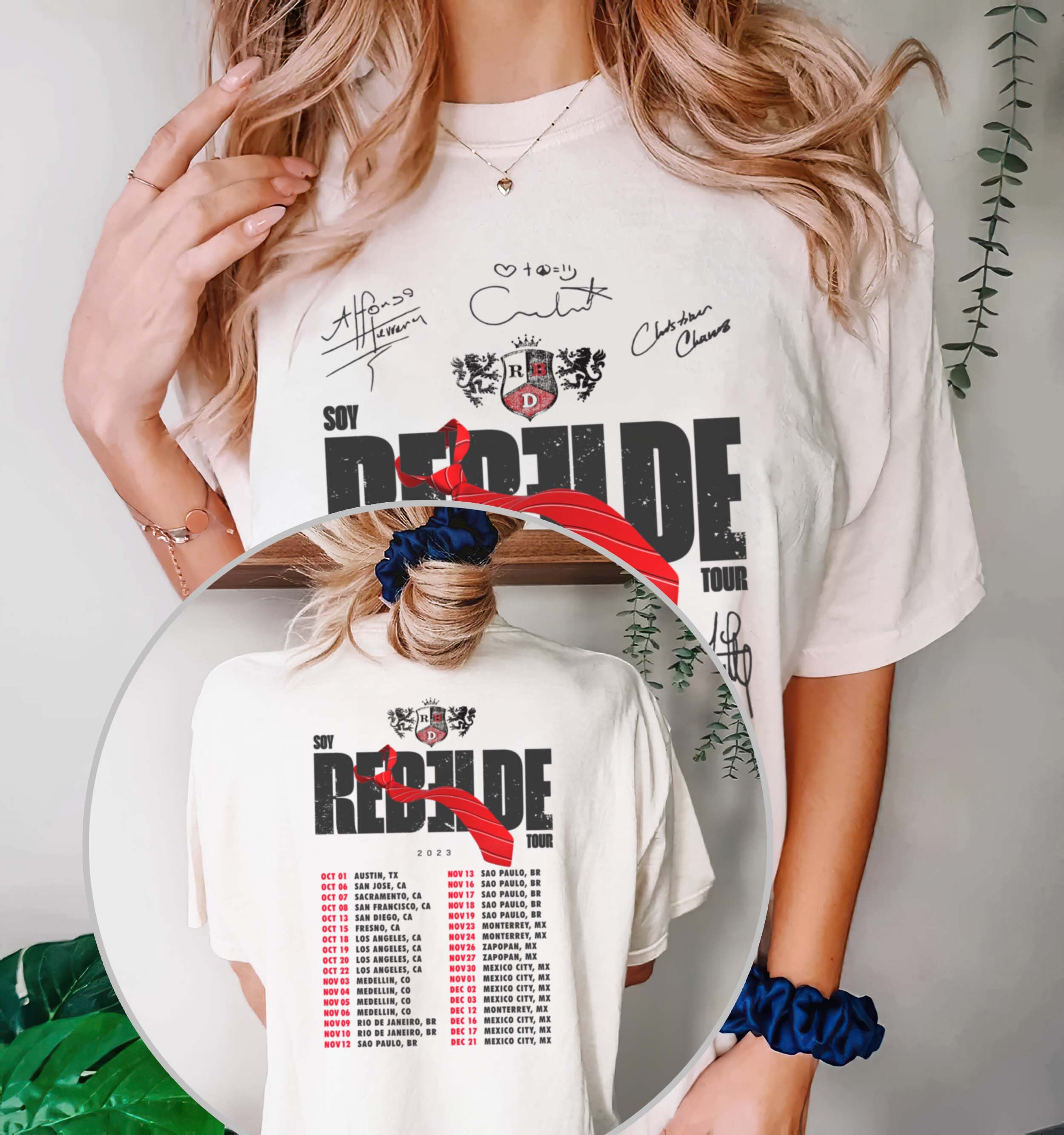 Rebelde Tour 2023 Shirt, Rebelde Tour Shirt 2023 sold by Janice Chelsie ...