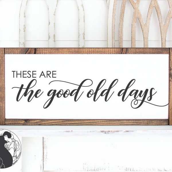 The Good Old Days - Etsy