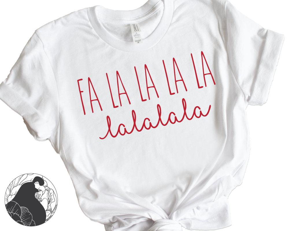 Fa La La La La SVG Christmas Sign svg Holiday svg Farmhouse | Etsy