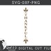 Vertical Thankful SVG, Cut File for Fall Porch Sign, Thankful Digital ...