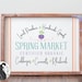 Spring Market SVG, Spring Sign Svg, Farmer's Market Svg, Cut File for ...