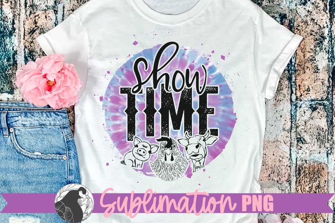 Show Time Sublimation, Fair Sublimation, Livestock Show PNG, Show ...