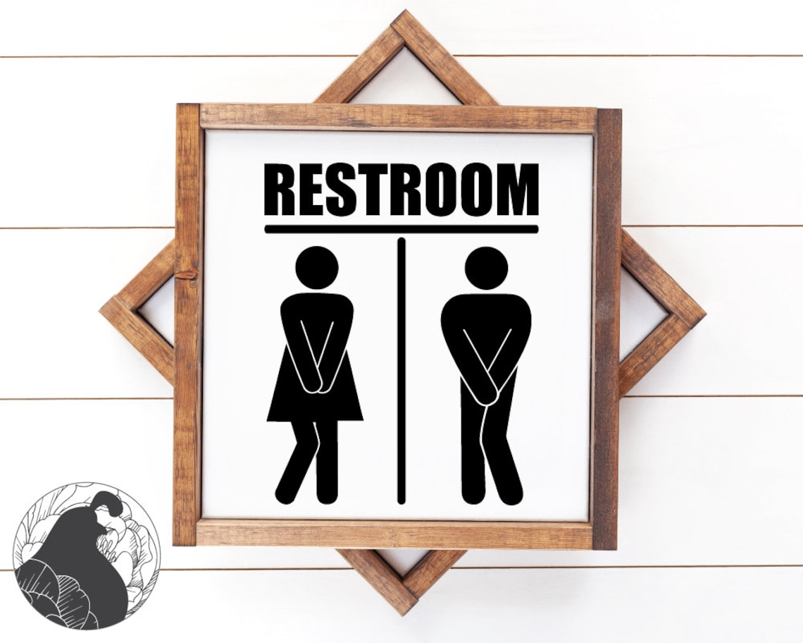 Gotta Go SVG Restroom Symbol Svg Bathroom Sign Svg Bathroom - Etsy UK