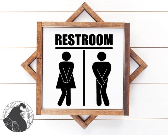 Gotta Go SVG Restroom Symbol Svg Bathroom Sign Svg Bathroom - Etsy Canada