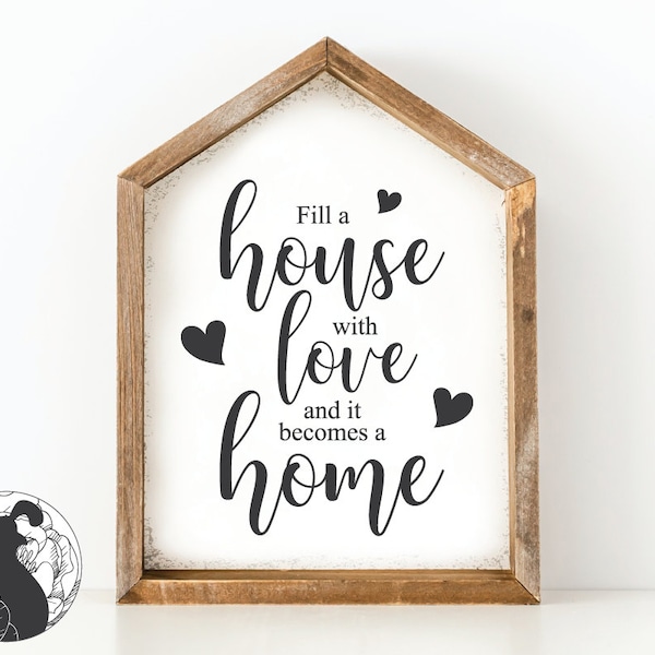 Home Filled With Love - Etsy