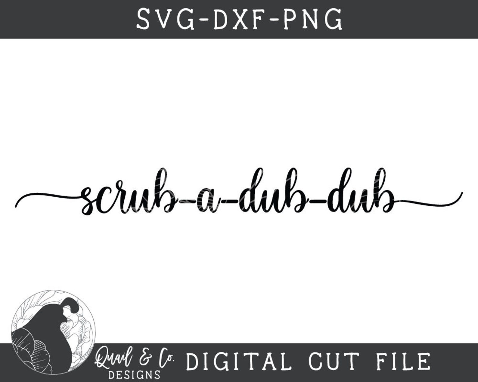 Scrub-a-dub-dub Svg Bath Svg Bathroom Sign Svg Scrub Svg | Etsy
