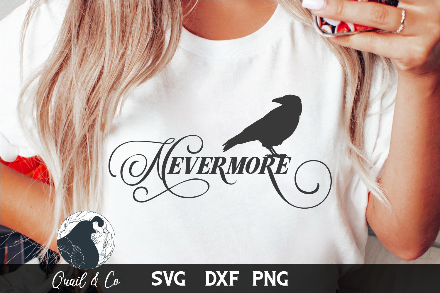 Svg Files Halloween Svg Nevermore Svg Gothic Svg Raven - Etsy