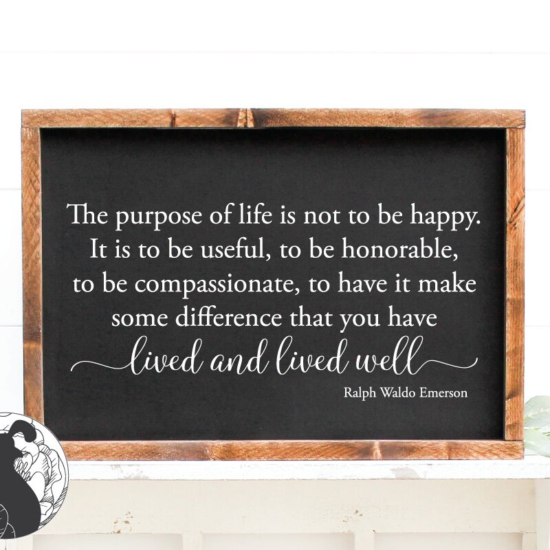 Life Quote Sign - Etsy