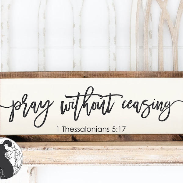 Pray Without Ceasing - Etsy UK