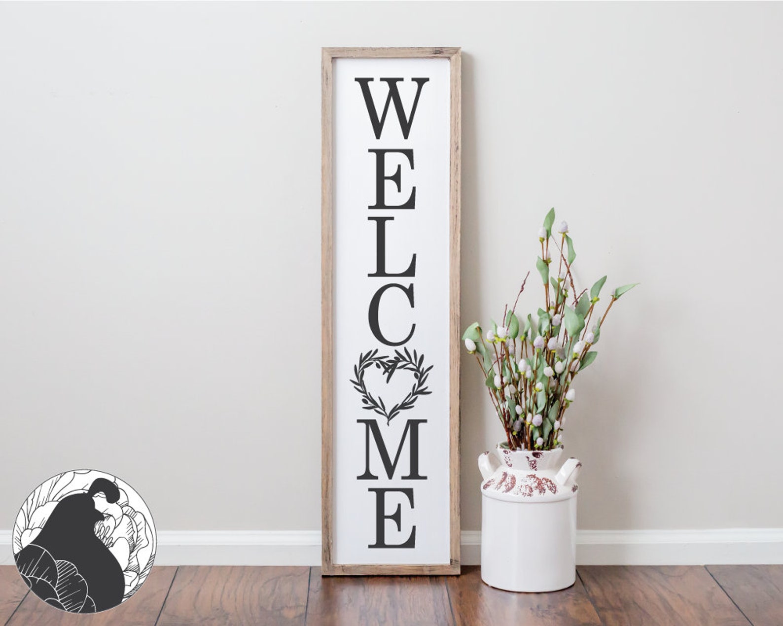 Vertical Welcome Sign Svg Porch Sign Svg Welcome Cut File - Etsy