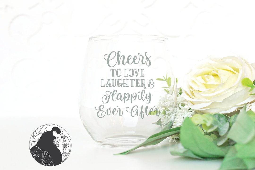 Cheers to Love SVG: Wedding Glass, Beer Mug Design (digital Download ...