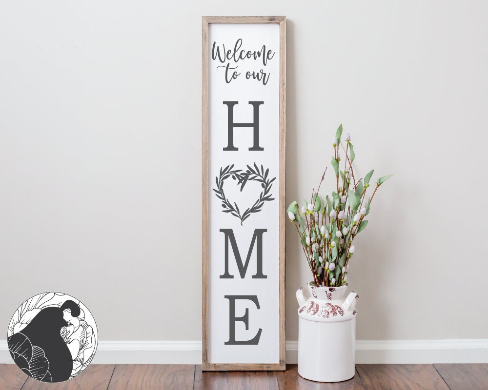 Welcome Sign svg Farmhouse Decor Home svg Home Signs Welcome Friends ...