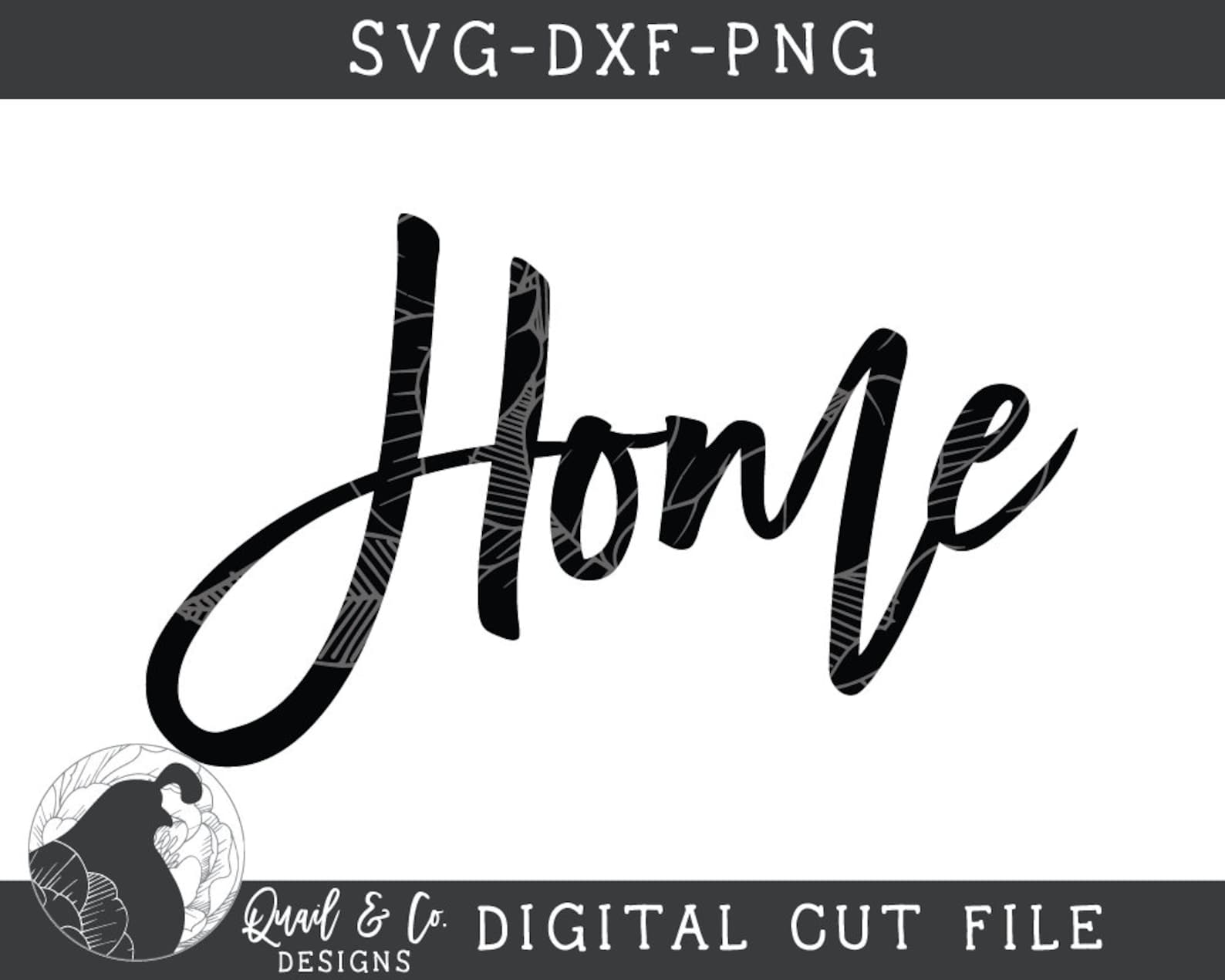 Svg Files Home Svgfarmhouse Svg Large Sign Svg Calligraphy - Etsy
