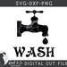 SVG Files, Wash Svg, Faucet Svg, Bathroom Svg, Bathroom Sign Svg ...