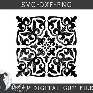 Svg Files, Tile Svg, Moroccan Tile Svg, Floor Tile Svg, Farmhouse Tile ...