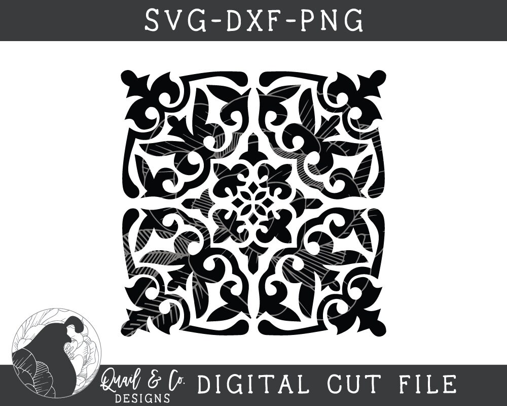 Svg Files, Tile Svg, Moroccan Tile Svg, Floor Tile Svg, Farmhouse Tile ...