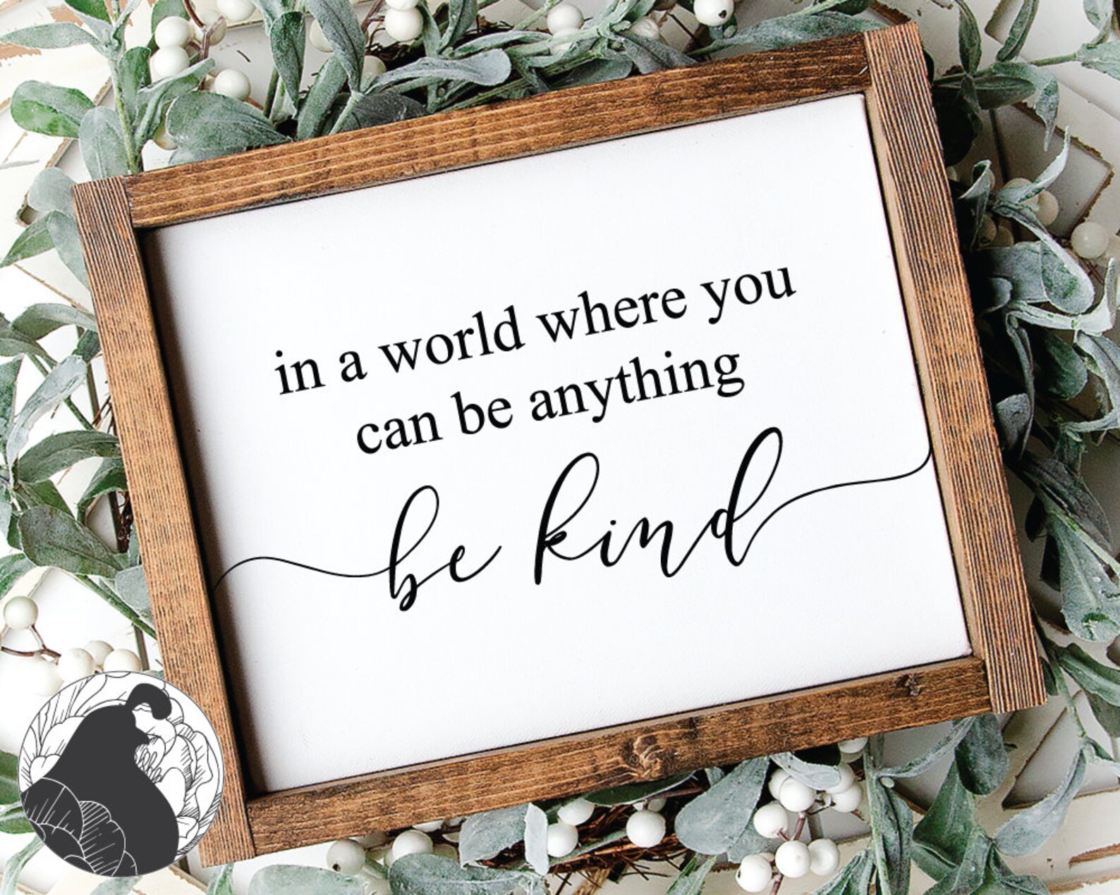 In a World Where You Can Be Anything Be Kind Svg Be Kind Cut | Etsy