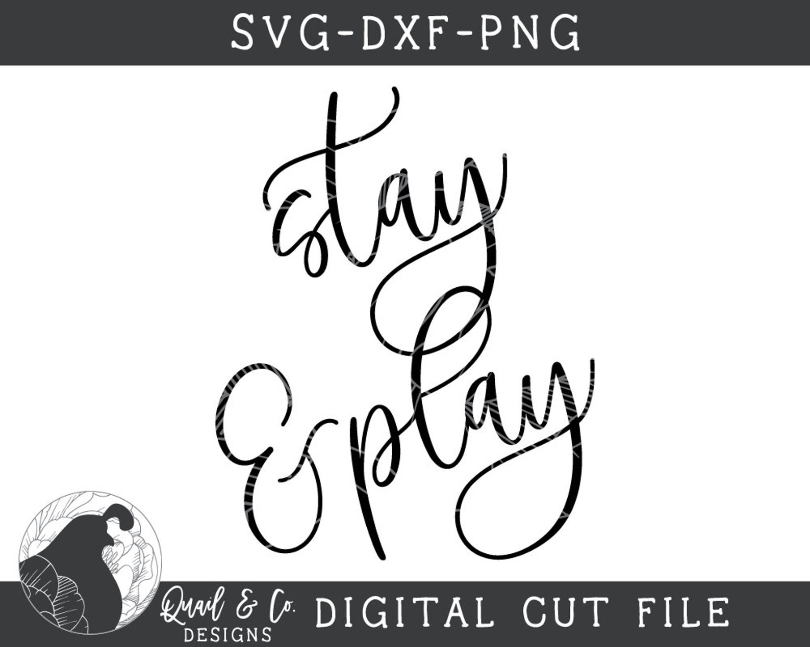 Stay and Play SVG Play Room Sign Svg Kids Room Cut File - Etsy