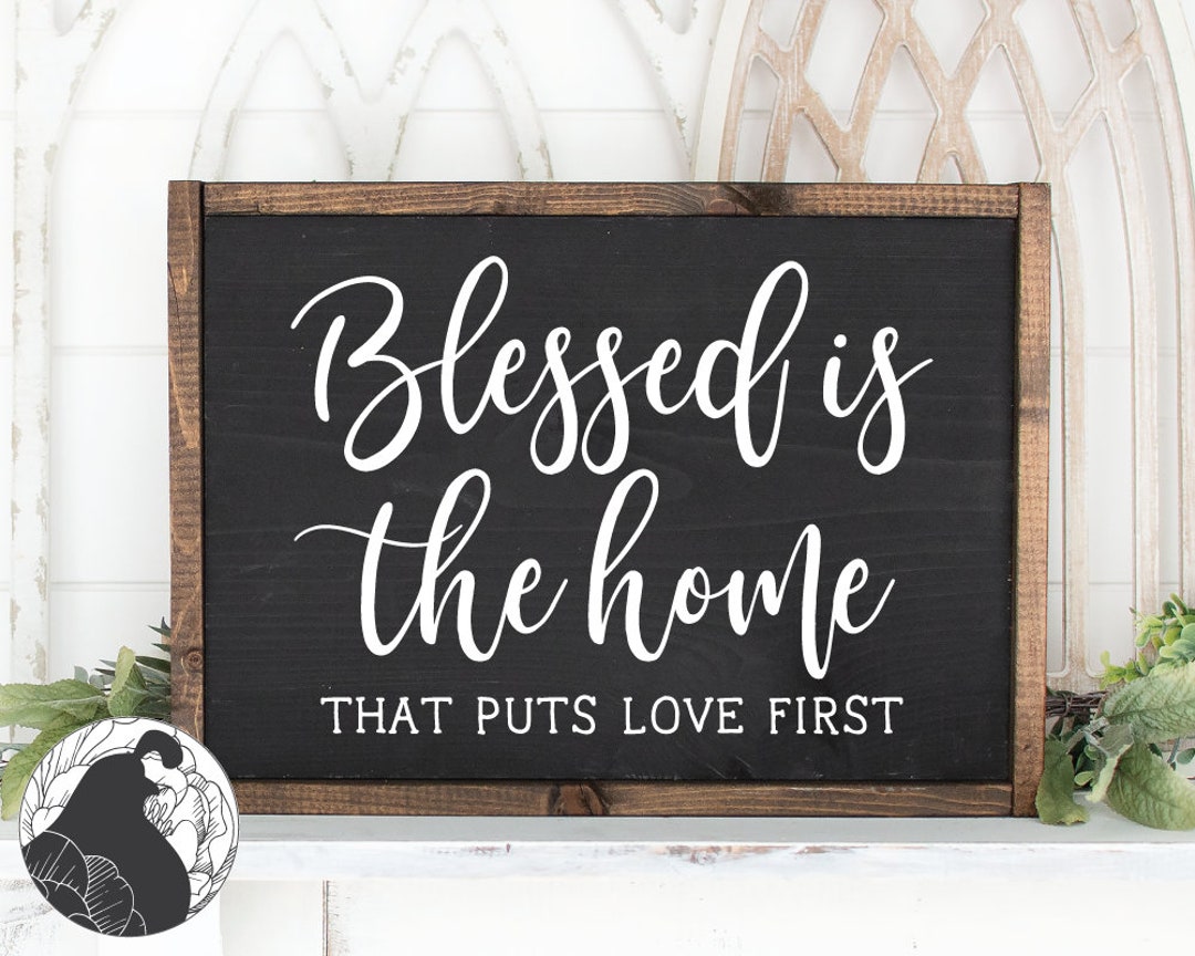 Svg Files, Blessed Svg, Home Svg, Christian Svg, Cut Files, Digital ...