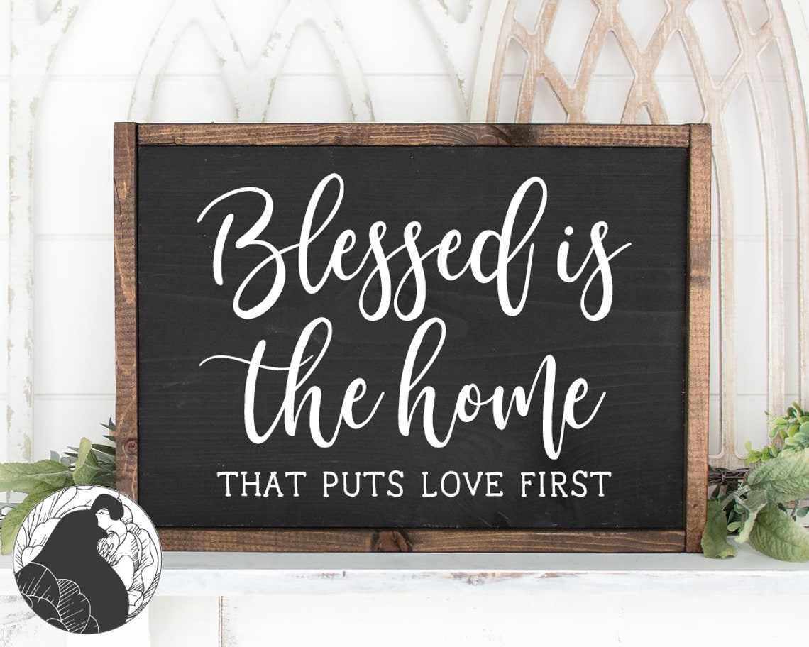 Svg Files Blessed svg Home svg Christian svg Cut Files | Etsy